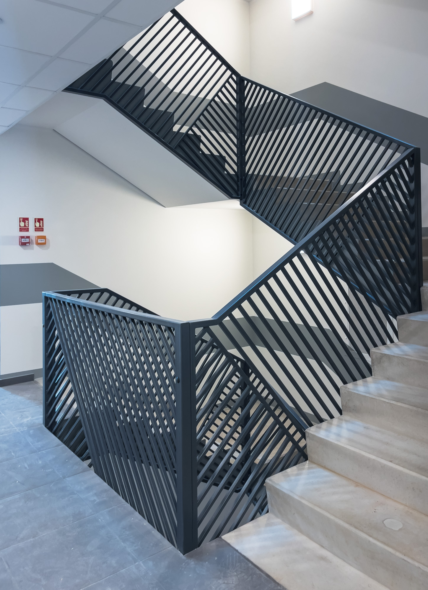 Daupro | Railings for balconies and stairs in YIT project Silvas Nami